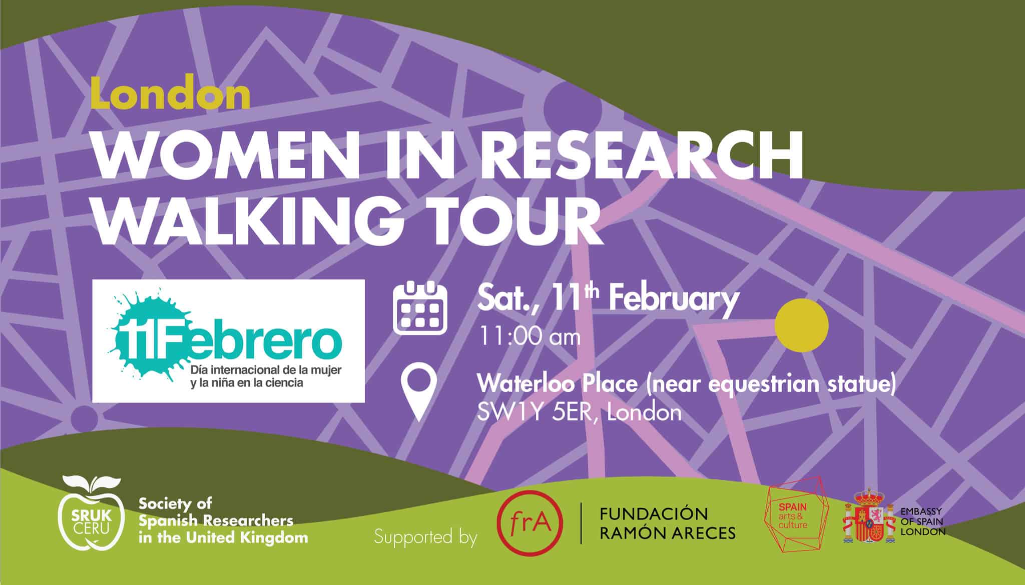 Women in Research Walking Tour - Society of Spanish Researchers in the ...